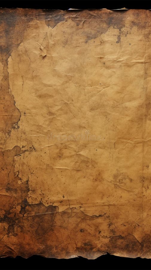 Distressed Paper Texture with Rustic, Darkened Edges Stock Illustration ...