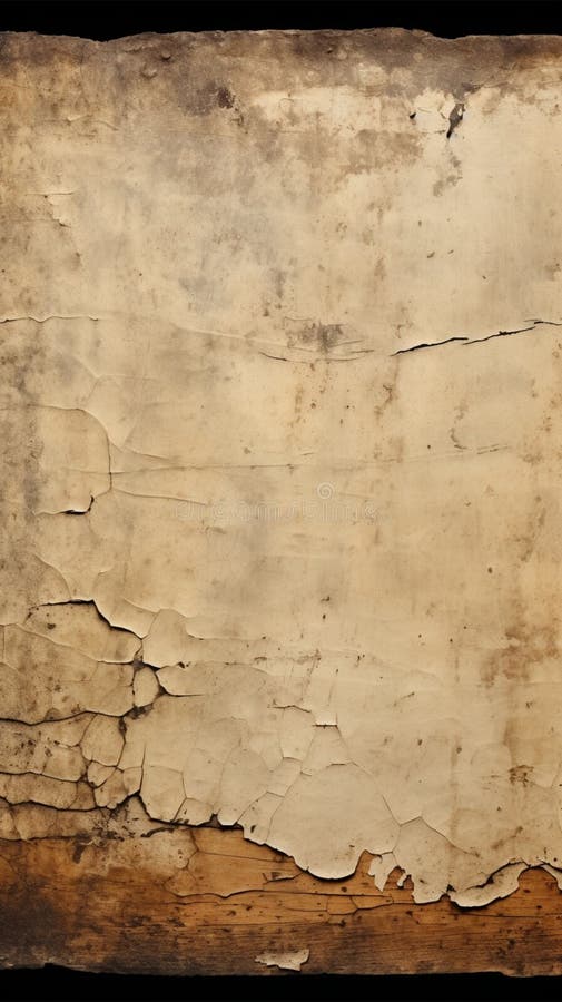 Distressed Paper Texture with Rustic, Darkened Edges Stock Illustration ...