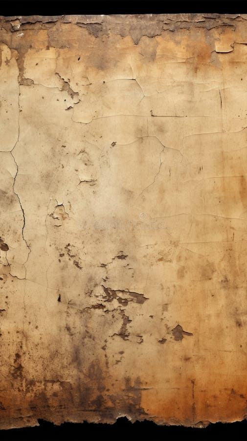 Distressed Paper Texture with Rustic, Darkened Edges Stock Illustration ...