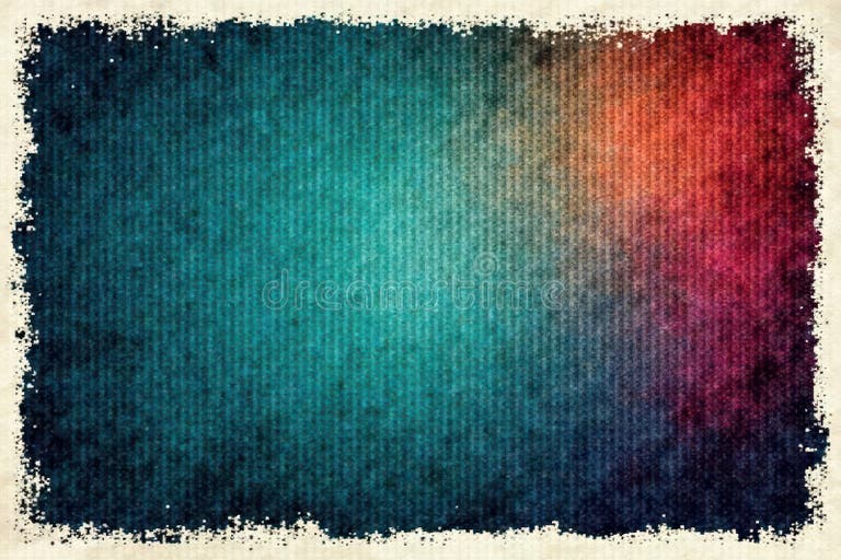 Distressed Rectangular Stencil Border, Uneven Edges, Dark Stain ...