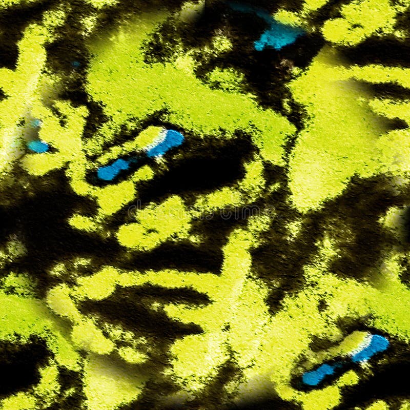 Distressed Repeat Pattern. Black Abstract Print. Fluid Effect Splash ...