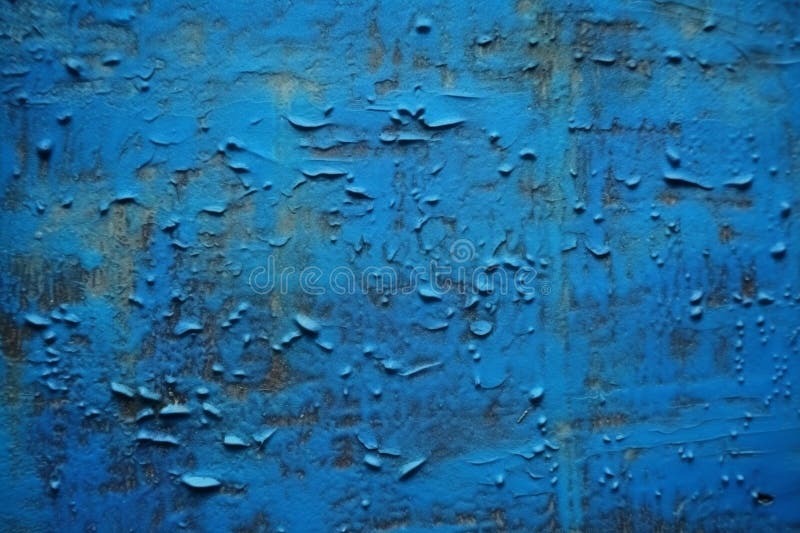 Distressed and Rough Blue Grunge Surface, Full of Textured Charm Stock ...