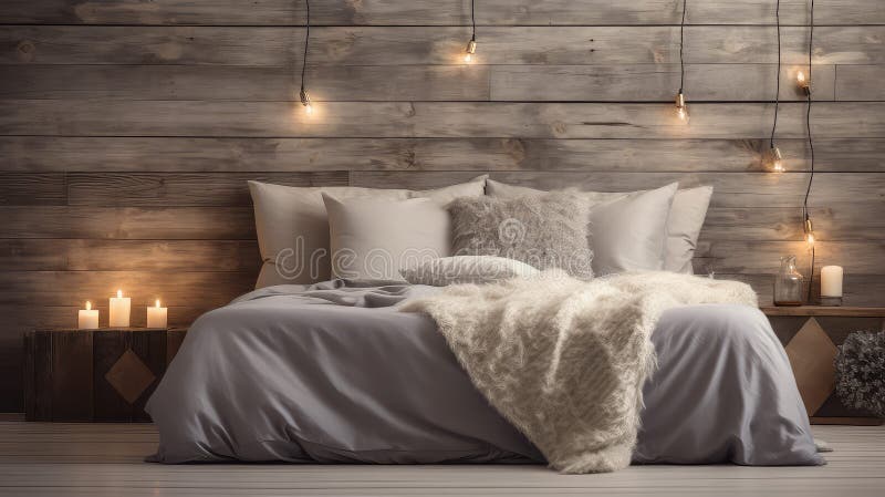 Distressed Rustic Grey Wood Stock Illustration - Illustration of home ...