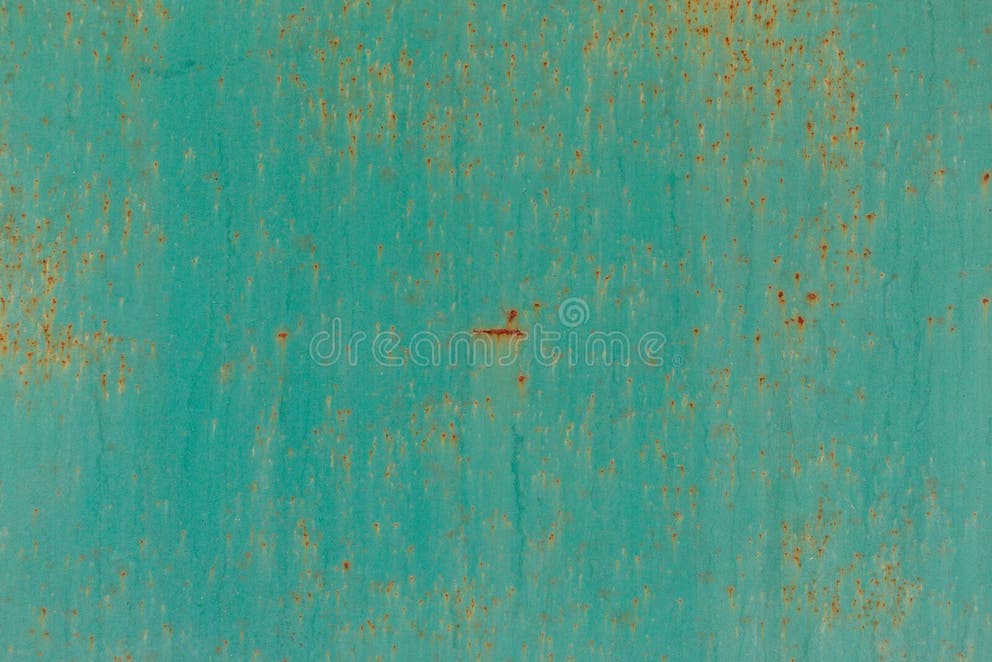 Distressed Rusty Green Color Texture Stock Photo - Image of material ...
