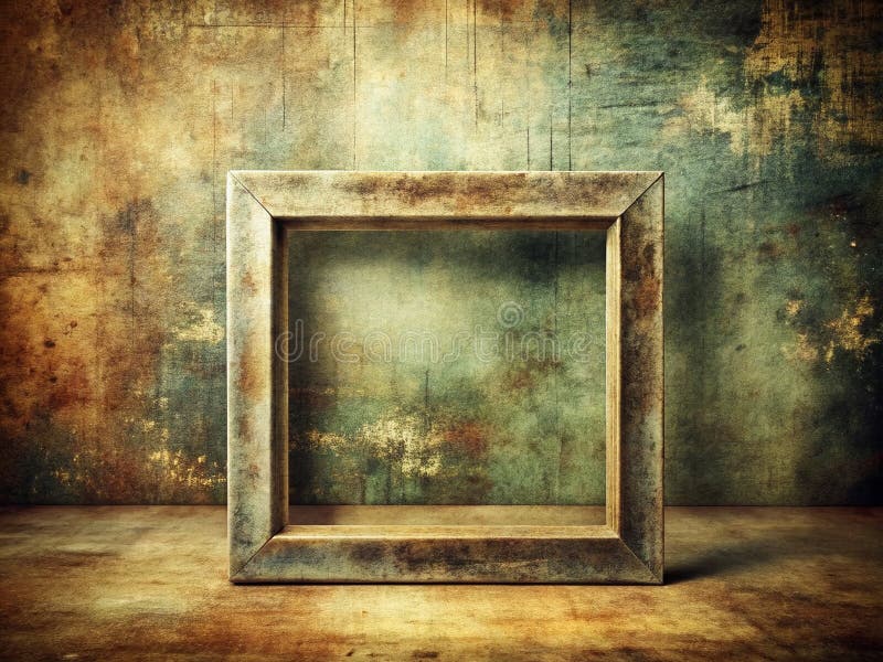 Distressed Square Grunge Frame a Versatile Template for Artistic ...