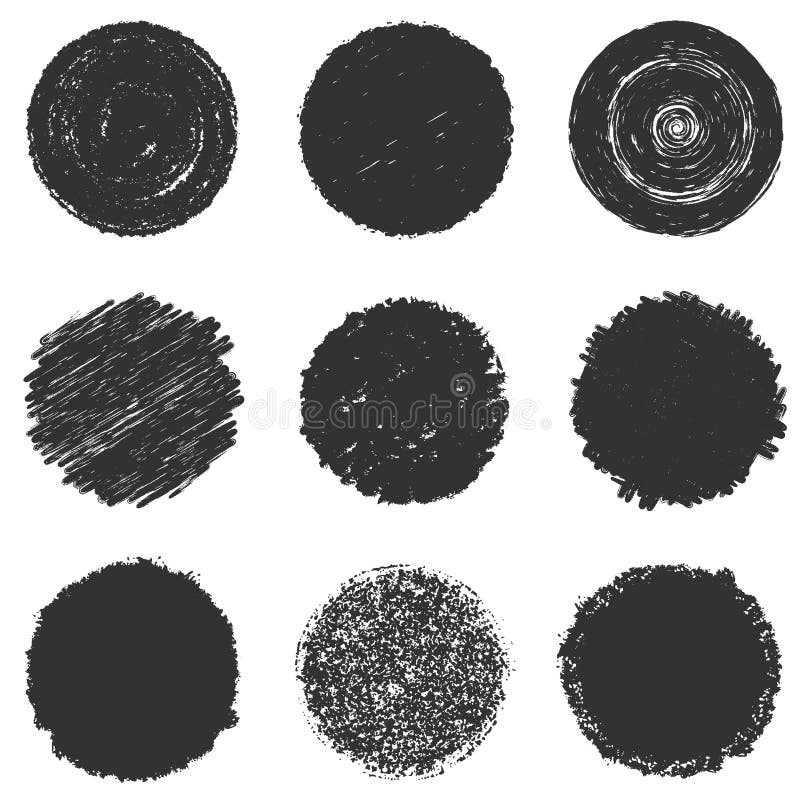 Distressed Stamp Set stock vector. Illustration of geometrical - 100227780