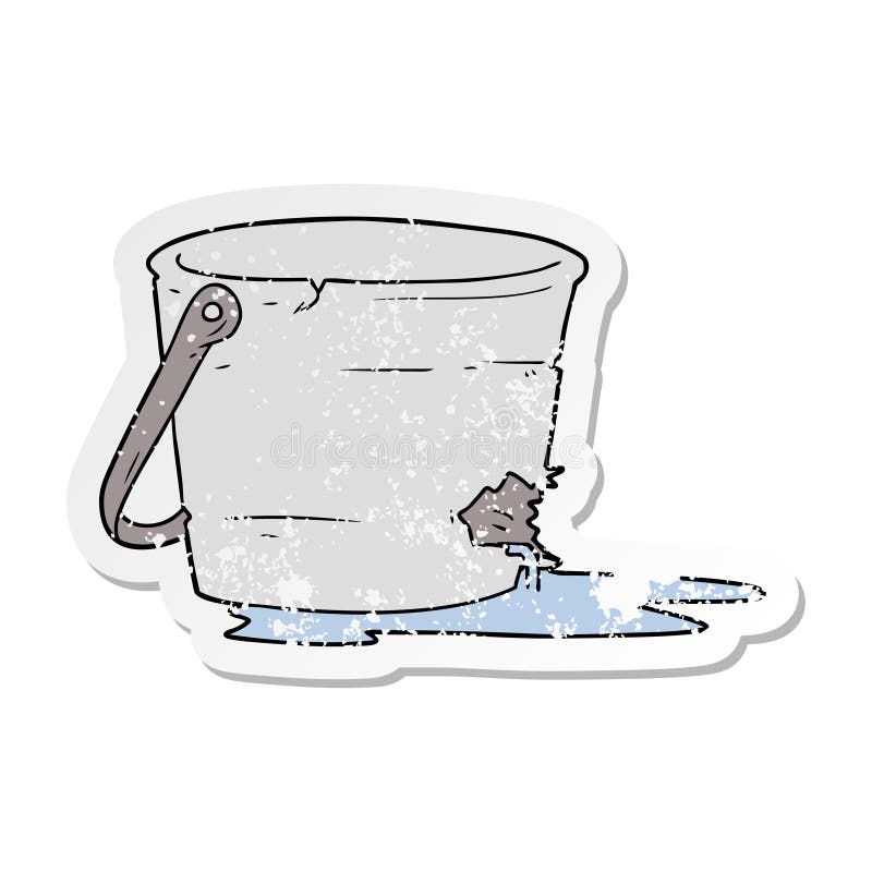Broken Bucket Stock Illustrations – 492 Broken Bucket Stock ...