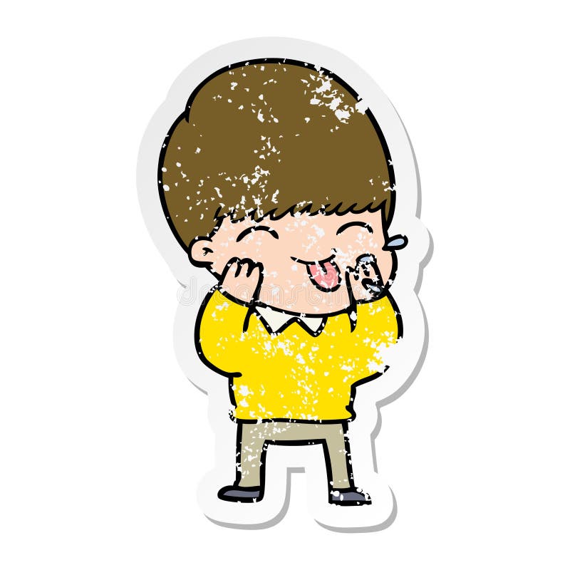 Boy blowing raspberry stock image. Image of lips, gesture - 1651657