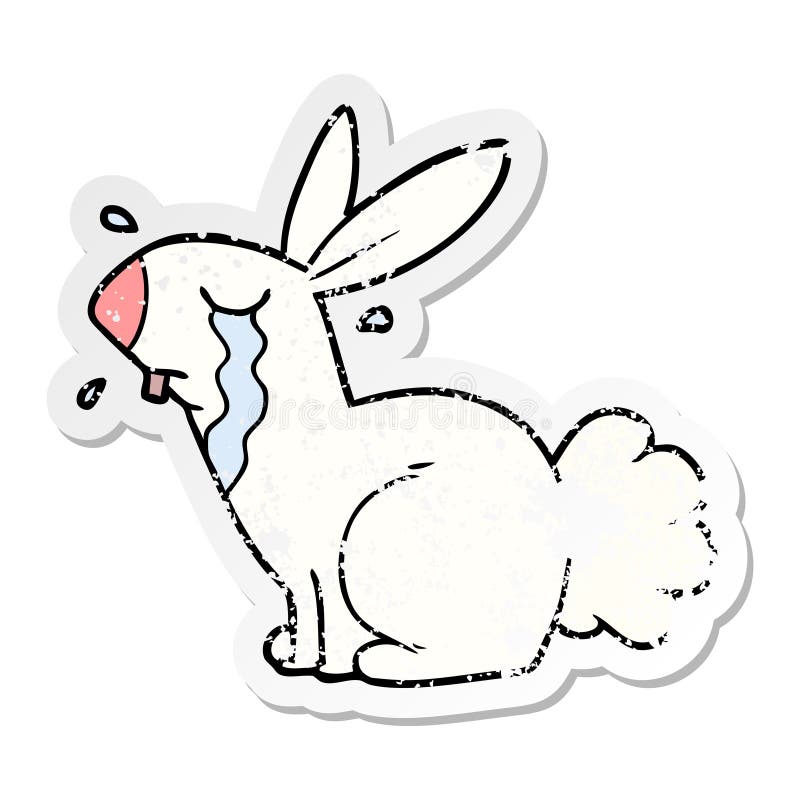 Crying Rabbit Stock Illustrations – 249 Crying Rabbit Stock ...