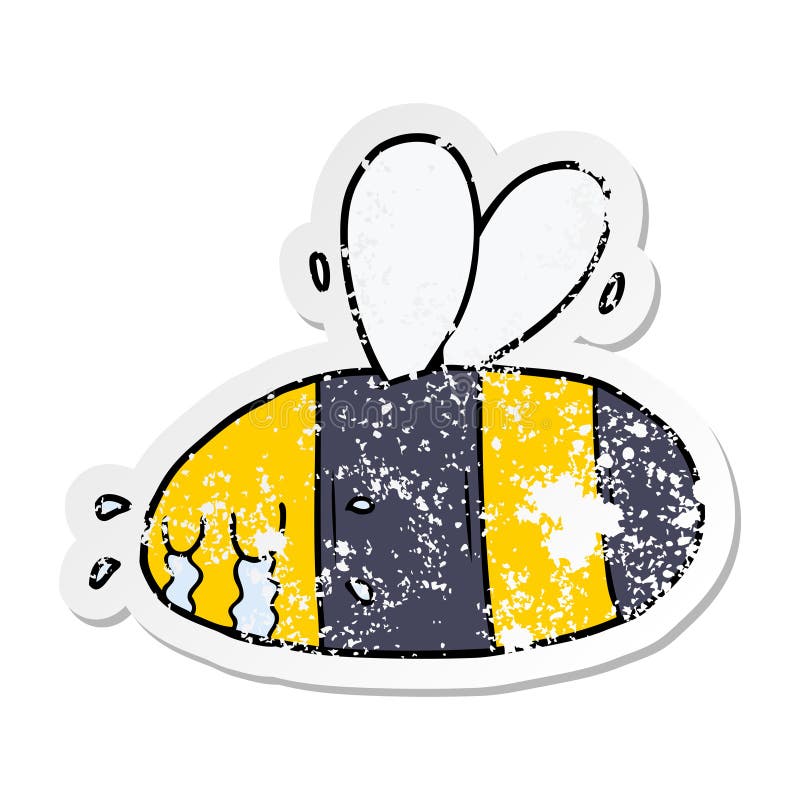 Crying Bug stock vector. Illustration of isolated, hand - 37992616