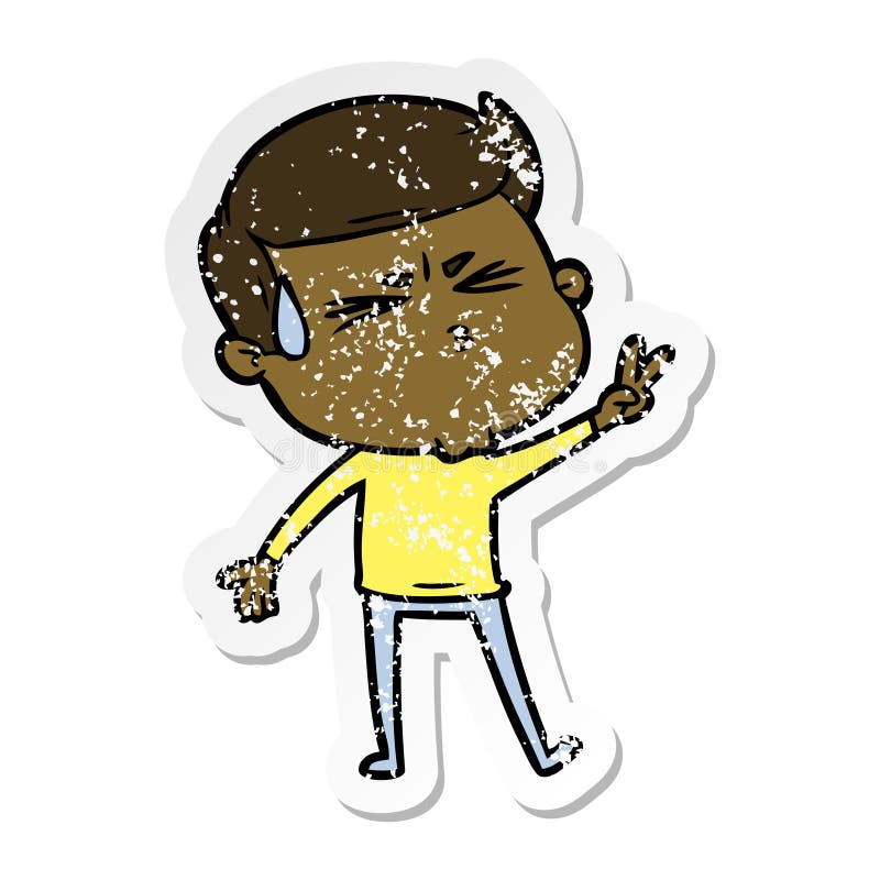 Stick Man Sweating Stock Illustrations – 200 Stick Man Sweating Stock ...