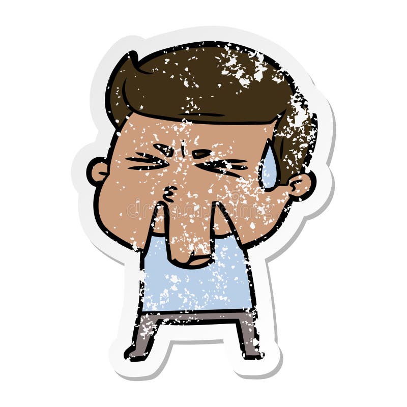 Stick Man Sweating Stock Illustrations – 198 Stick Man Sweating Stock ...