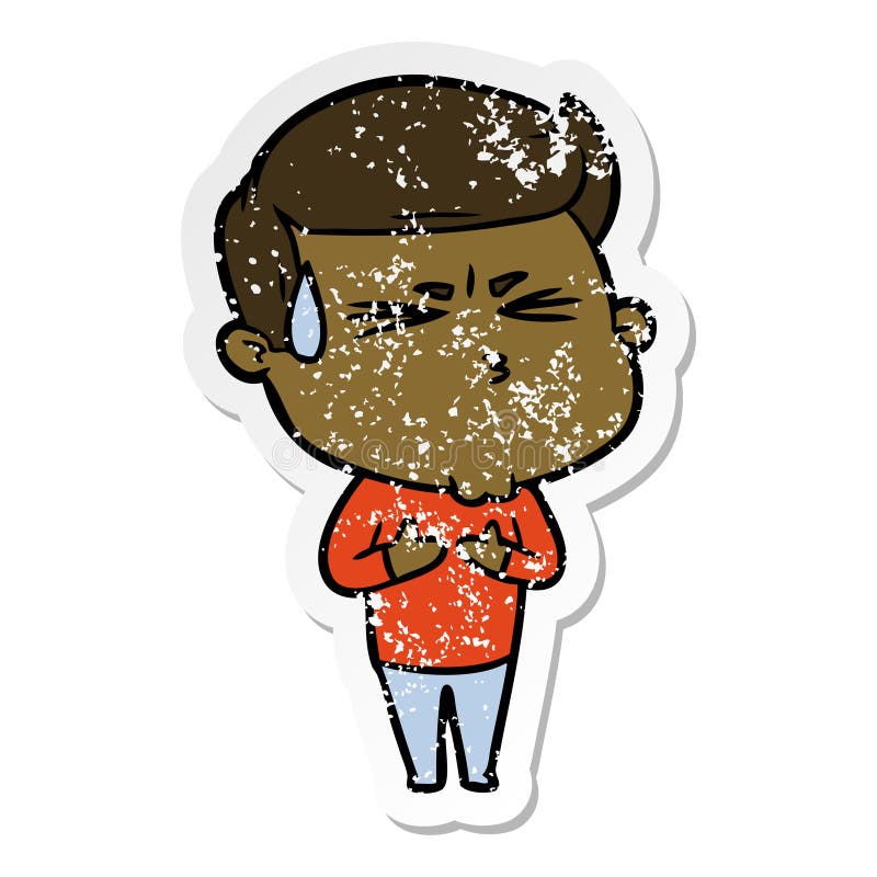 Stick Man Sweating Stock Illustrations – 198 Stick Man Sweating Stock ...