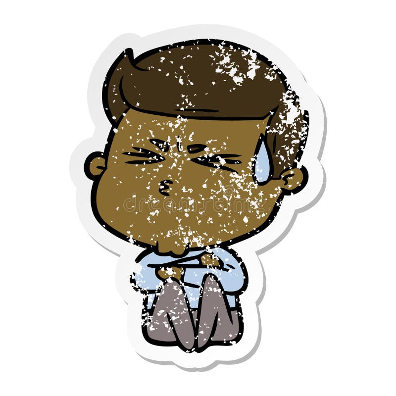 Stick Man Sweating Stock Illustrations – 198 Stick Man Sweating Stock ...