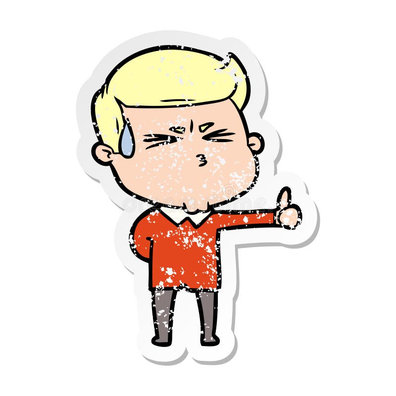 Stick Man Sweating Stock Illustrations – 198 Stick Man Sweating Stock ...