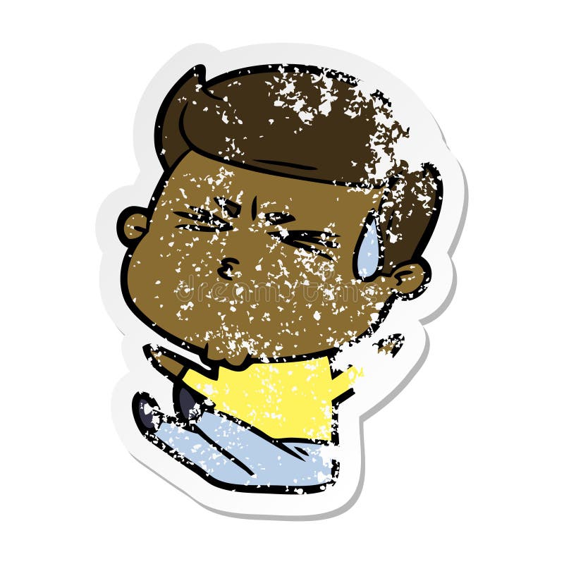 Stick Man Sweating Stock Illustrations – 198 Stick Man Sweating Stock ...