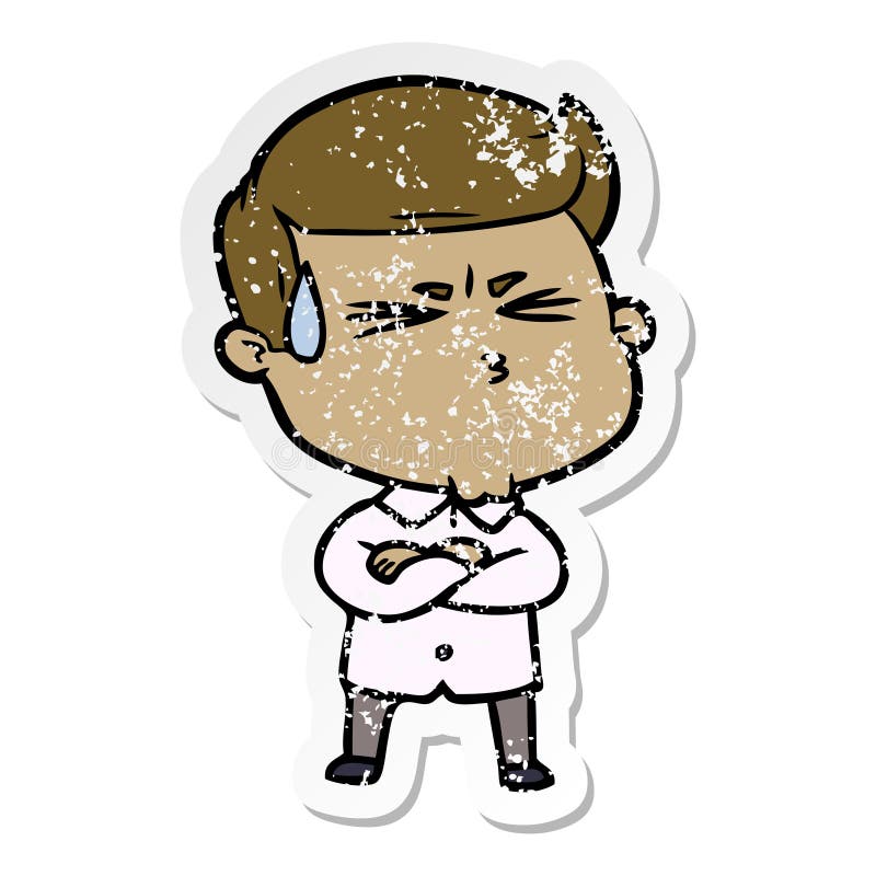 Stick Man Sweating Stock Illustrations – 198 Stick Man Sweating Stock ...