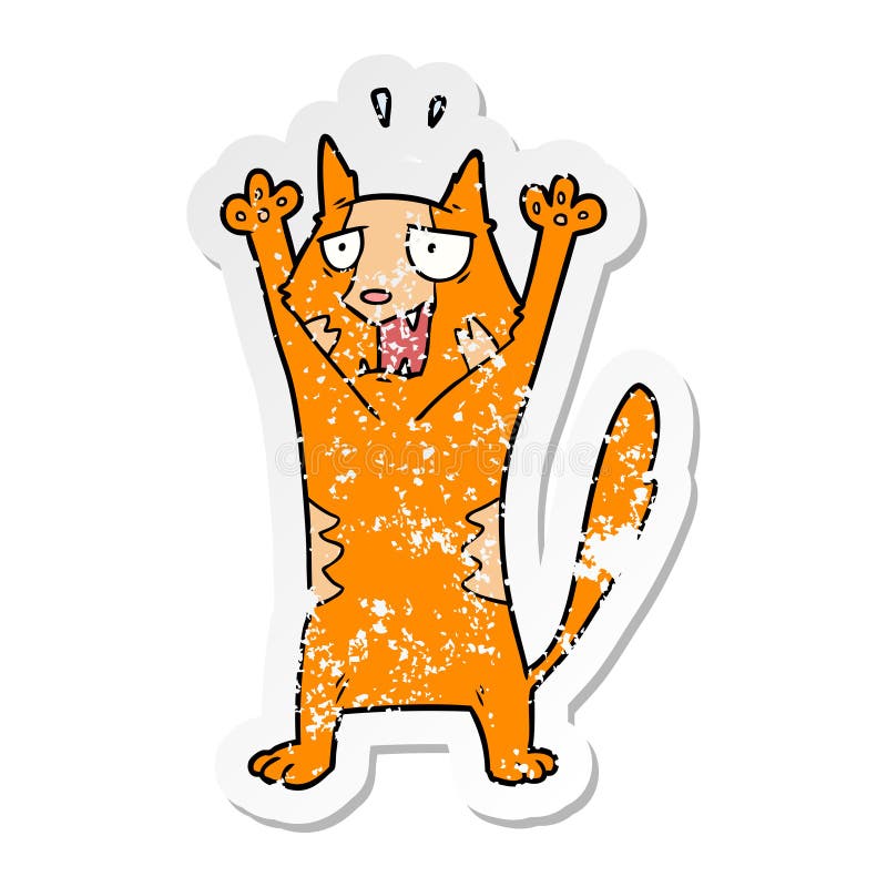 Panicking Cat Stock Illustrations – 75 Panicking Cat Stock ...