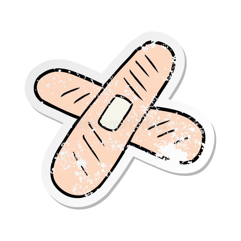 Cartoon plaster stock illustration. Illustration of cheerful - 37023967