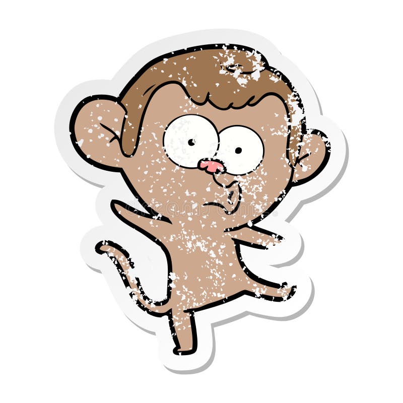Surprised Monkey Cartoon Stock Illustrations – 446 Surprised Monkey ...