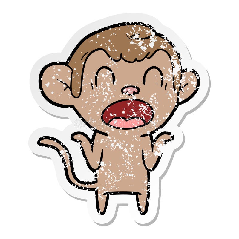 Monkey Shrugging Stock Illustrations – 10 Monkey Shrugging Stock ...