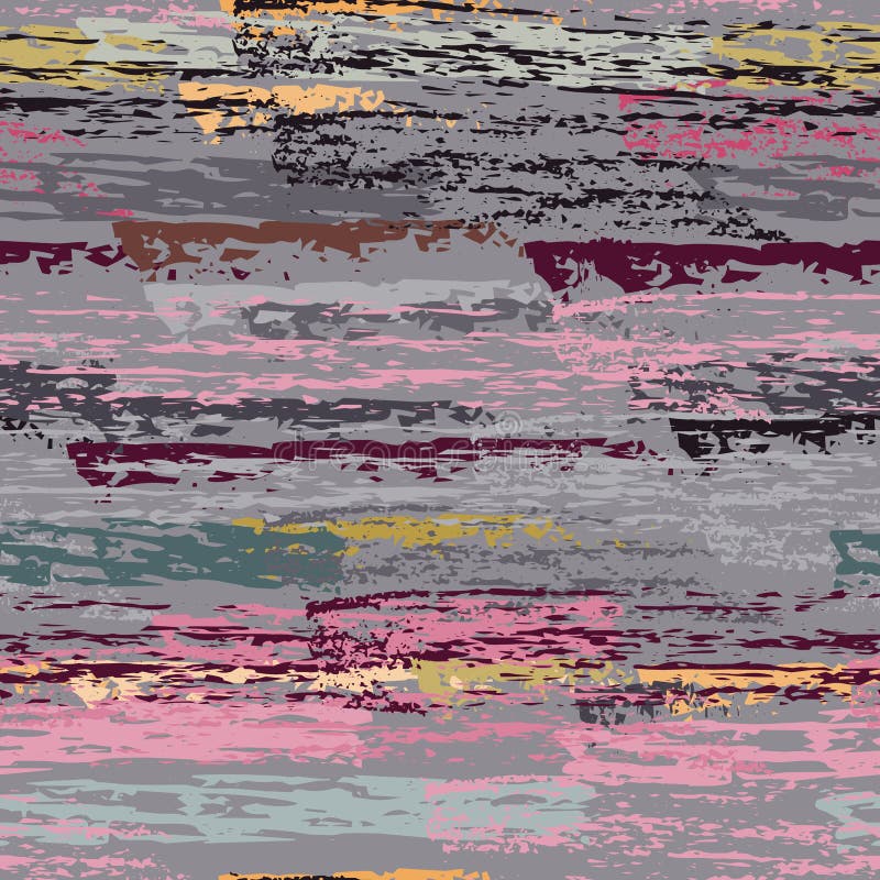 Distressed Stripes. Chalk Textures Surface Stock Vector - Illustration ...