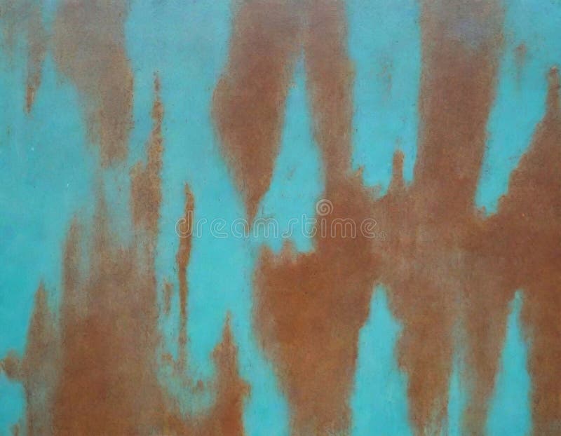 Turquoise Grunge Rusty Texture Background Aqua. Stock Illustration ...