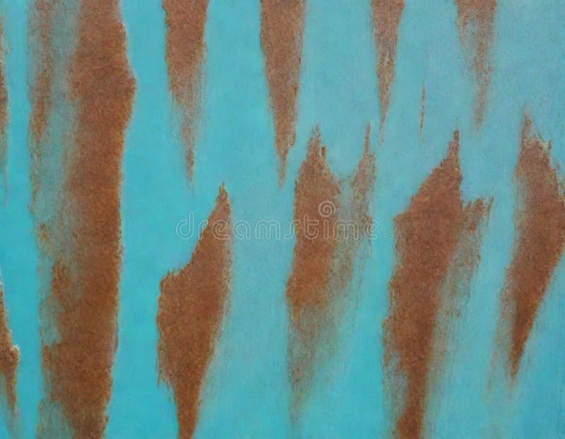 Turquoise Grunge Rusty Texture Background Aqua. Stock Illustration ...