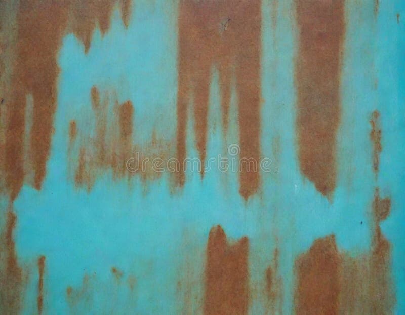 Turquoise Grunge Rusty Texture Background Aqua. Stock Illustration ...