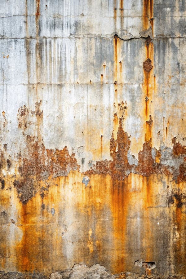 Rusty Concrete Wall Texture for Background Stock Illustration ...