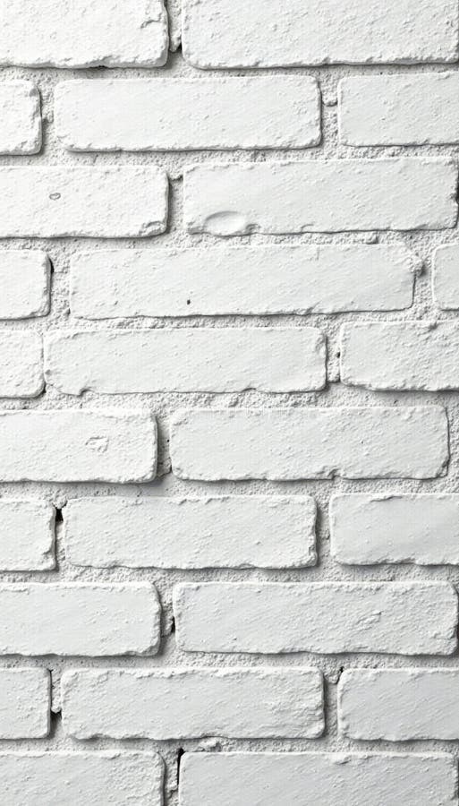 Distressed White Brick Wall with Subtle Shadow Detail Rustic White ...