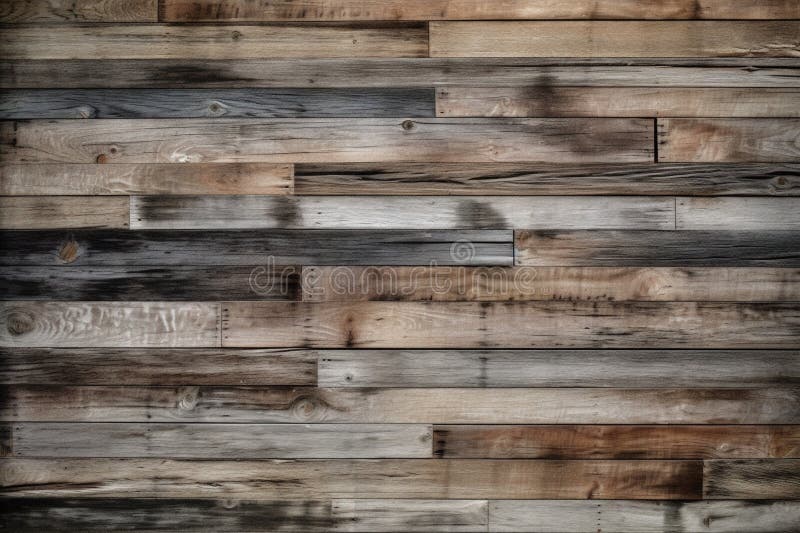 Distressed Wooden Wall, Adding a Rustic and Worn-out Aesthetic Stock ...