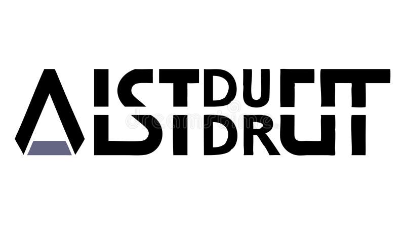 DISTRIBUTE Abstract Text Logo for Logistics, Vector Design Generative ...