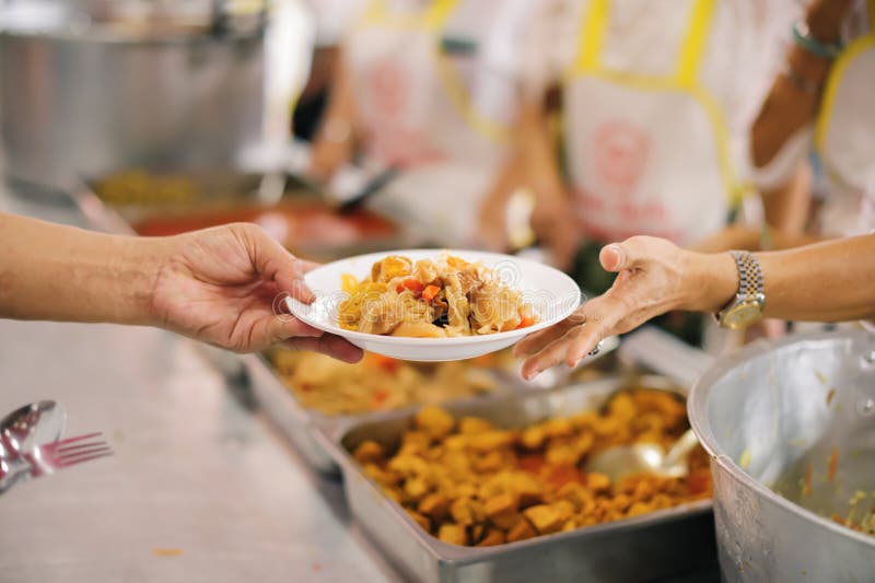 Distribute Free Food To the Poor - Share Food for the Hungry Stock ...