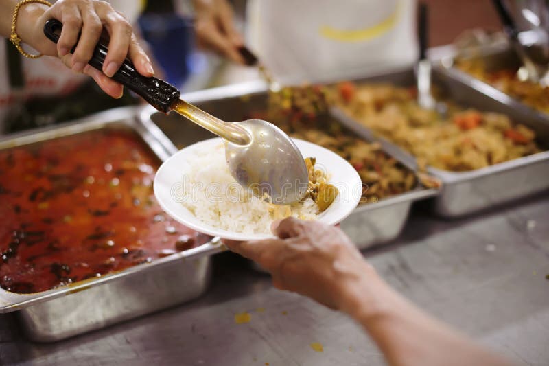 Distribute Free Food To the Poor - Share Food for the Hungry Stock ...