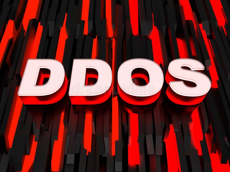 DDOS Attack, Hacker Bomb. Denial of Service. Vector Stock Illustration ...