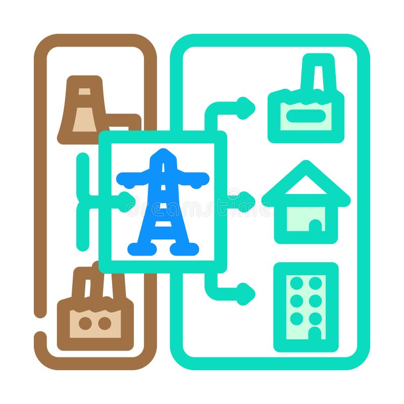 Distributed Generation Stock Illustrations – 135 Distributed Generation ...