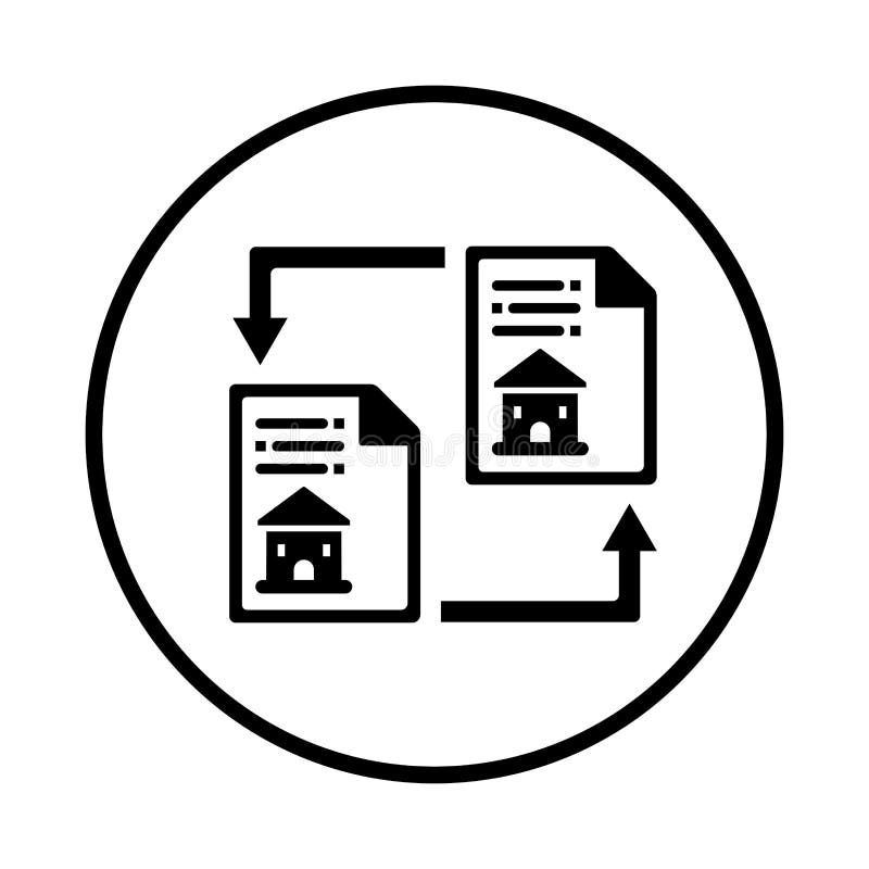 Distributed, Ledger Icon. Black Vector Design. Stock Vector ...