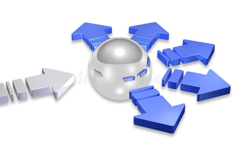 The distribution stock illustration. Illustration of hubs - 21738147