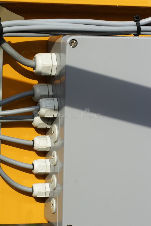 Distribution box stock image. Image of cable, fuse, connecting - 662567
