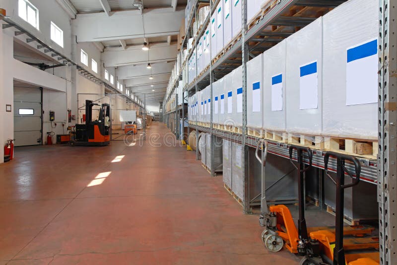 Distribution center stock photo. Image of industrial - 36202826