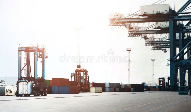Distribution, Dock and Shipping with Machinery for Export or Import ...