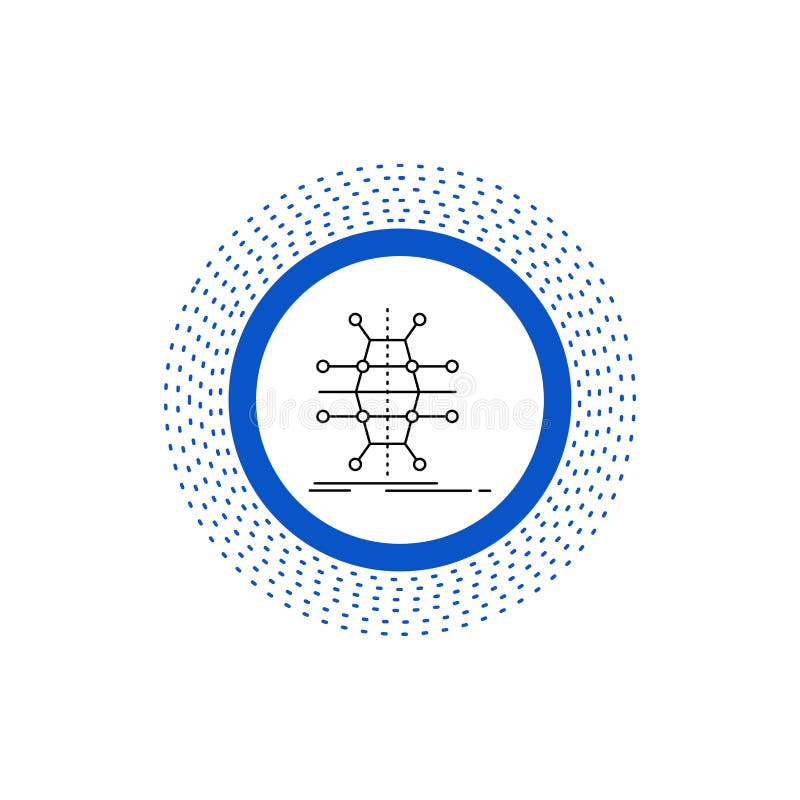 Distribution, Grid, Infrastructure, Network, Smart Line Icon. Vector ...