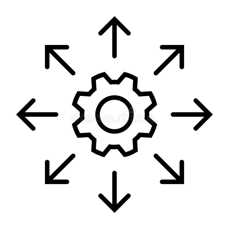 Distribution Box Icon, Vector Illustration Stock Vector - Illustration ...