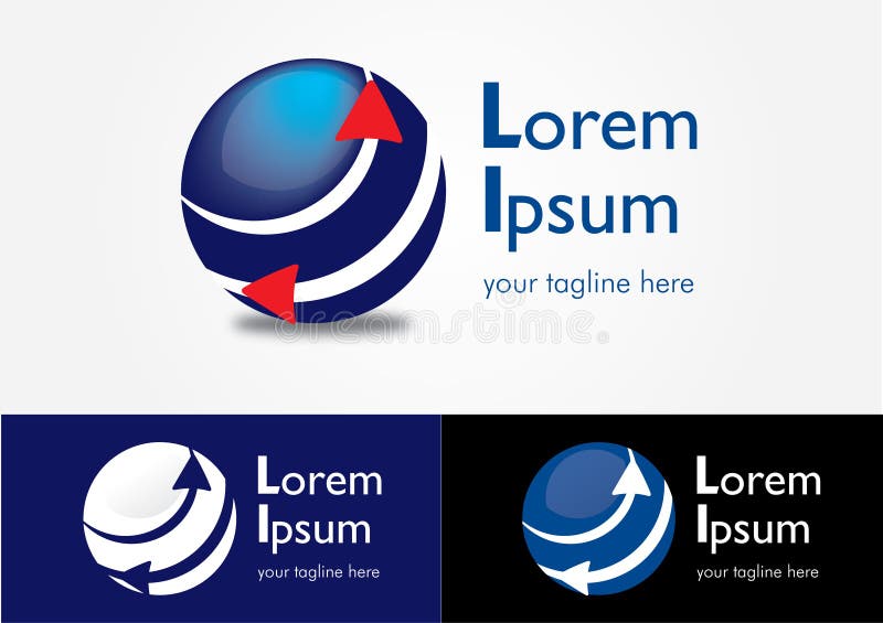 Distribution logo stock vector. Illustration of distribution - 91699857