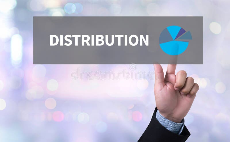 DISTRIBUTION stock photo. Image of distribution, businessman - 79024652