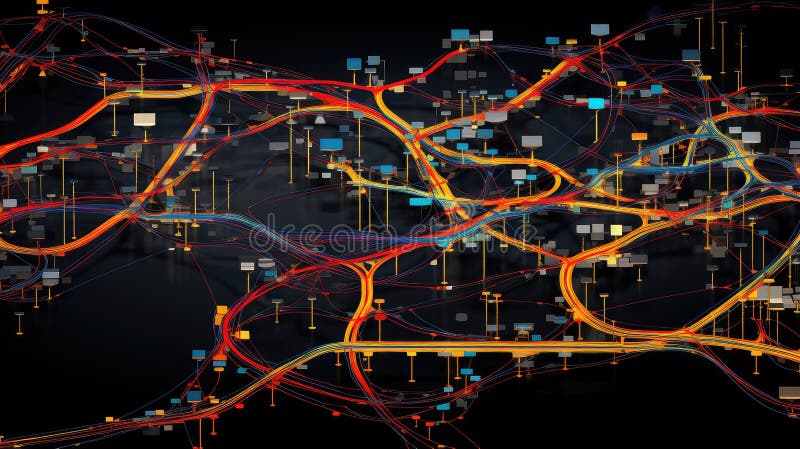 Distribution oil data stock illustration. Illustration of generated ...