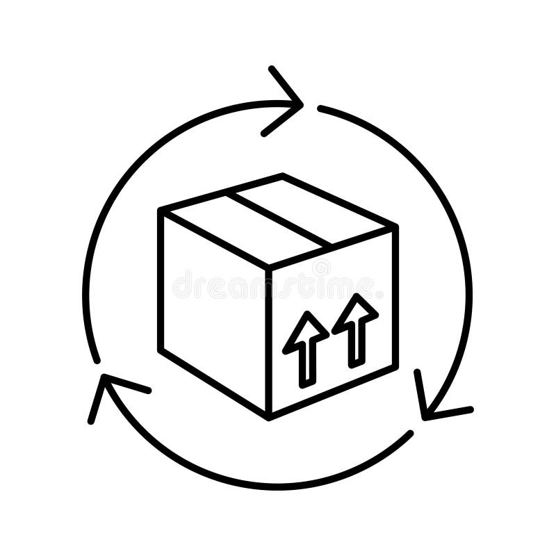 Distribution Box Icon, Vector Illustration Stock Vector - Illustration ...