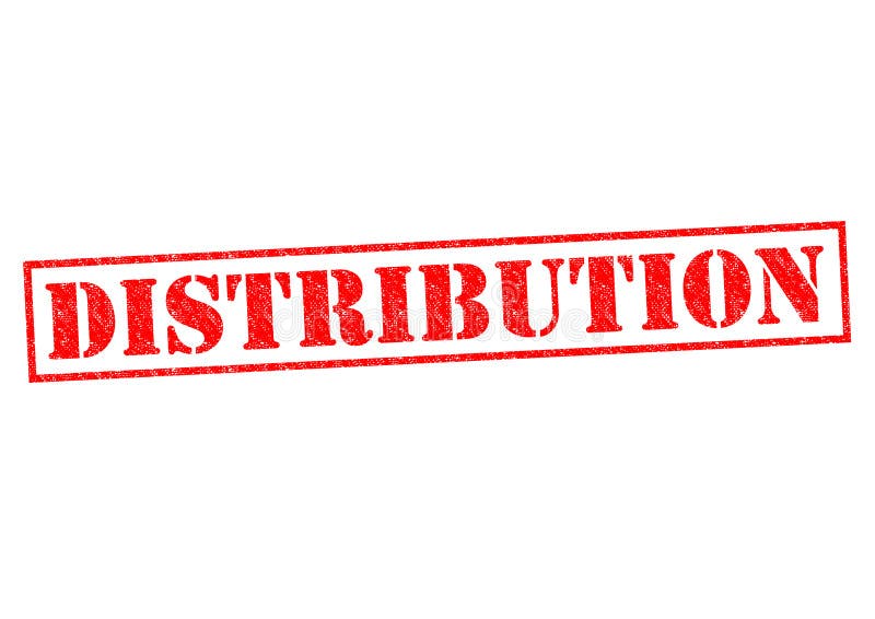 DISTRIBUTION stock illustration. Illustration of distributed - 88001862