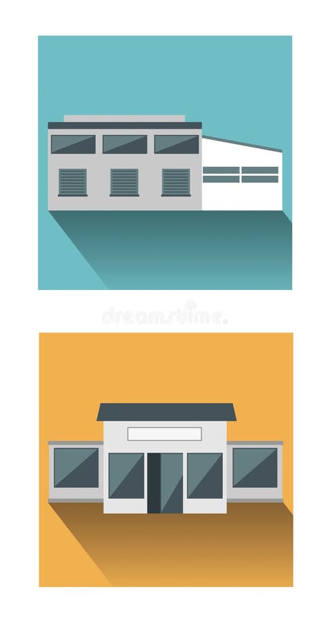 Distribution and Retail. stock vector. Illustration of store - 57283183